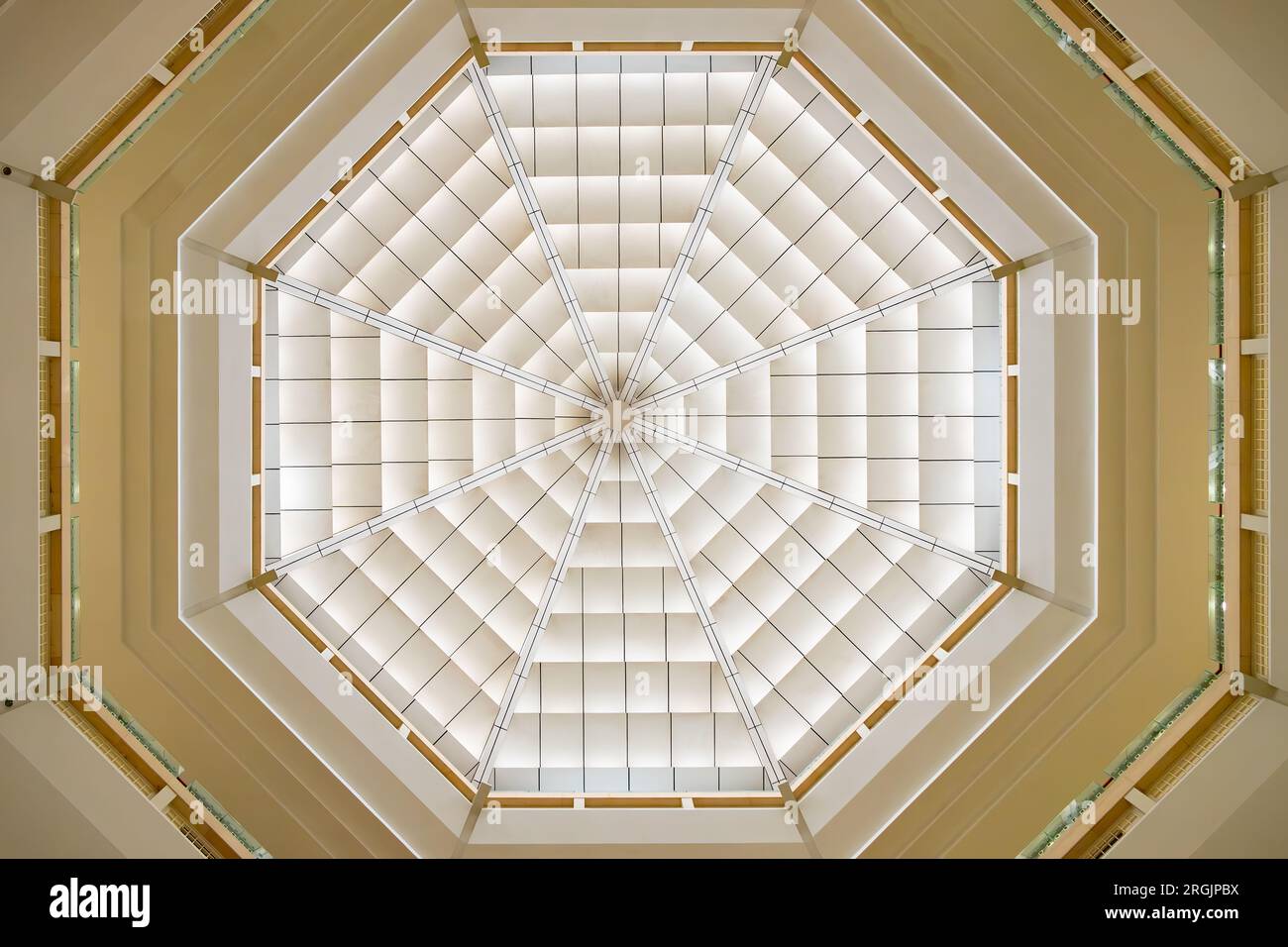 inside of the roof top of a building Stock Photo - Alamy