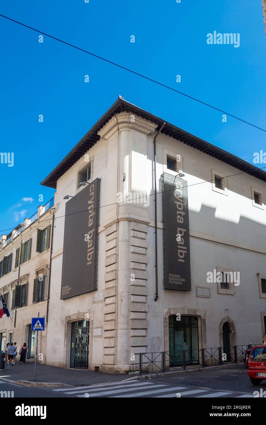 Rome, Lazio, Italy,Crypta Balbi (history of early medieval Rome, urban ...