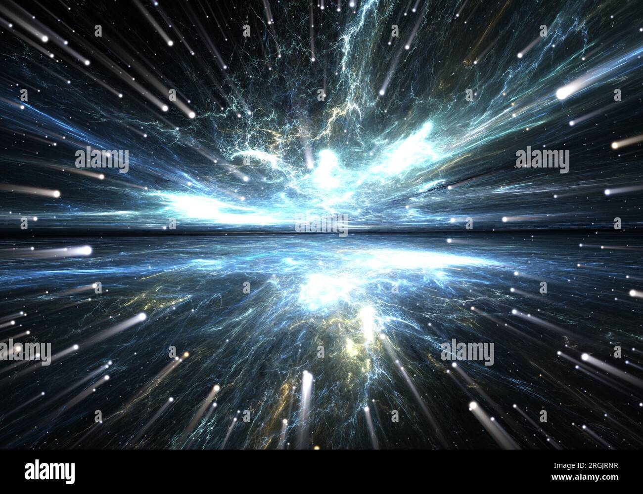 Time warp, traveling in space Stock Photo - Alamy