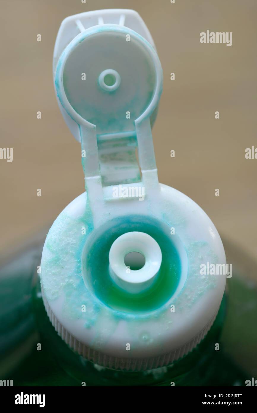 Top of washing up liquid bottle Stock Photo - Alamy