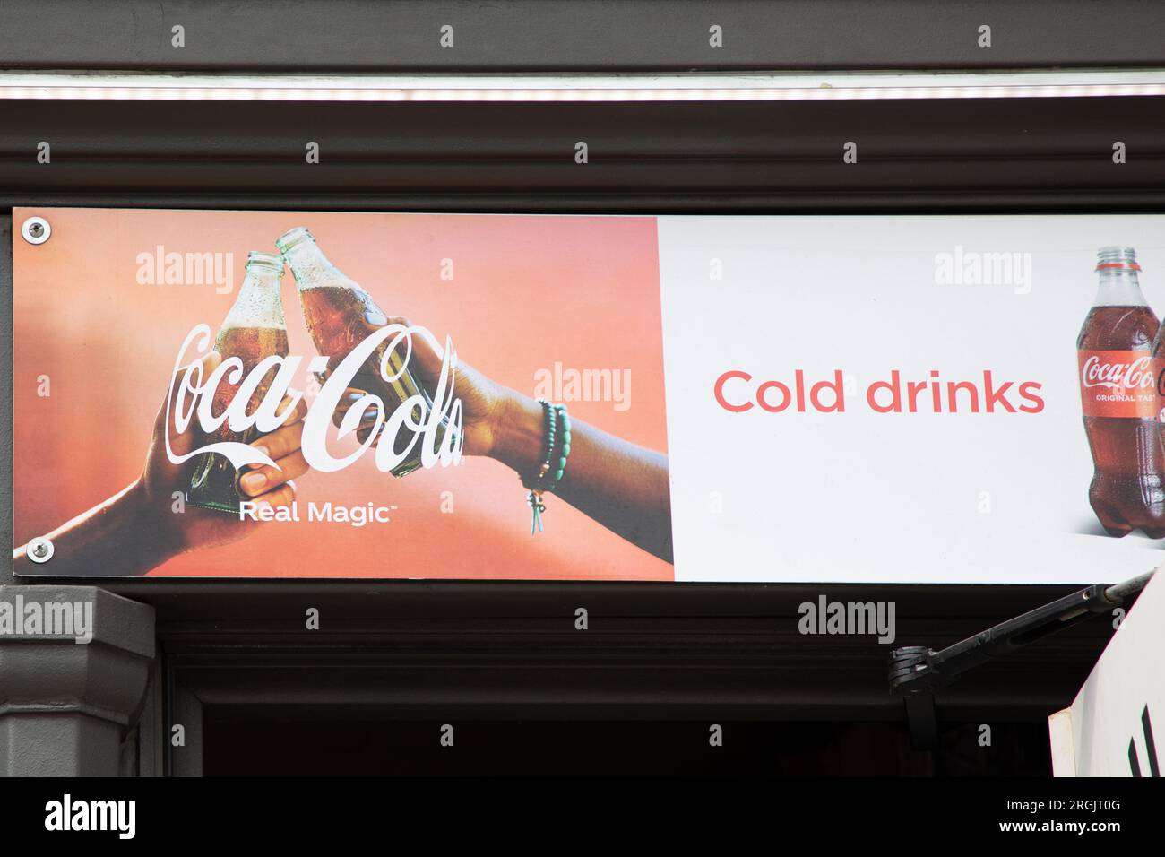 Coca cola real magic hi-res stock photography and images - Alamy