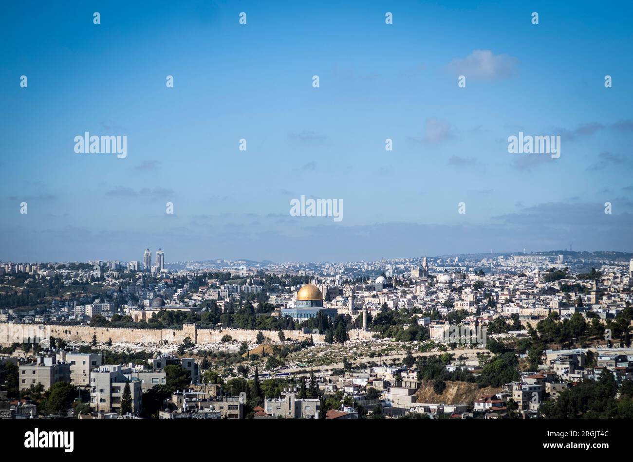 Jerusalem, Israel. 10th Aug, 2023. An aerial view of Al-Aqsa compound ...