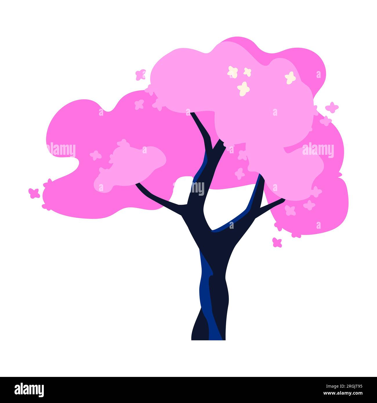 Bloom image japan Stock Vector Images - Alamy