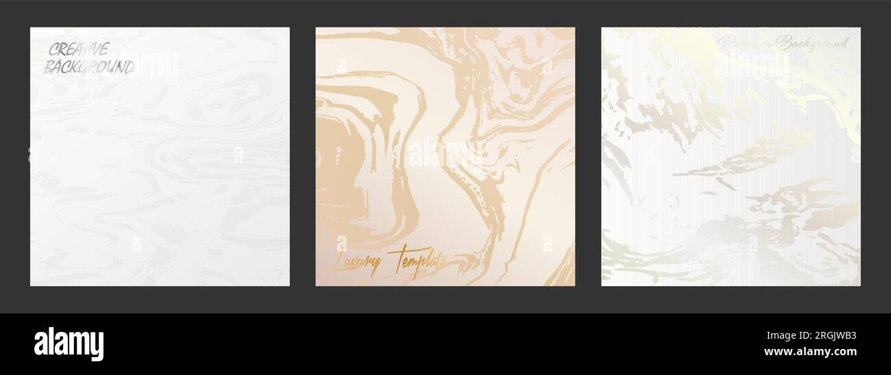 Abstract background in premium shades. A set of templates for the cover ...