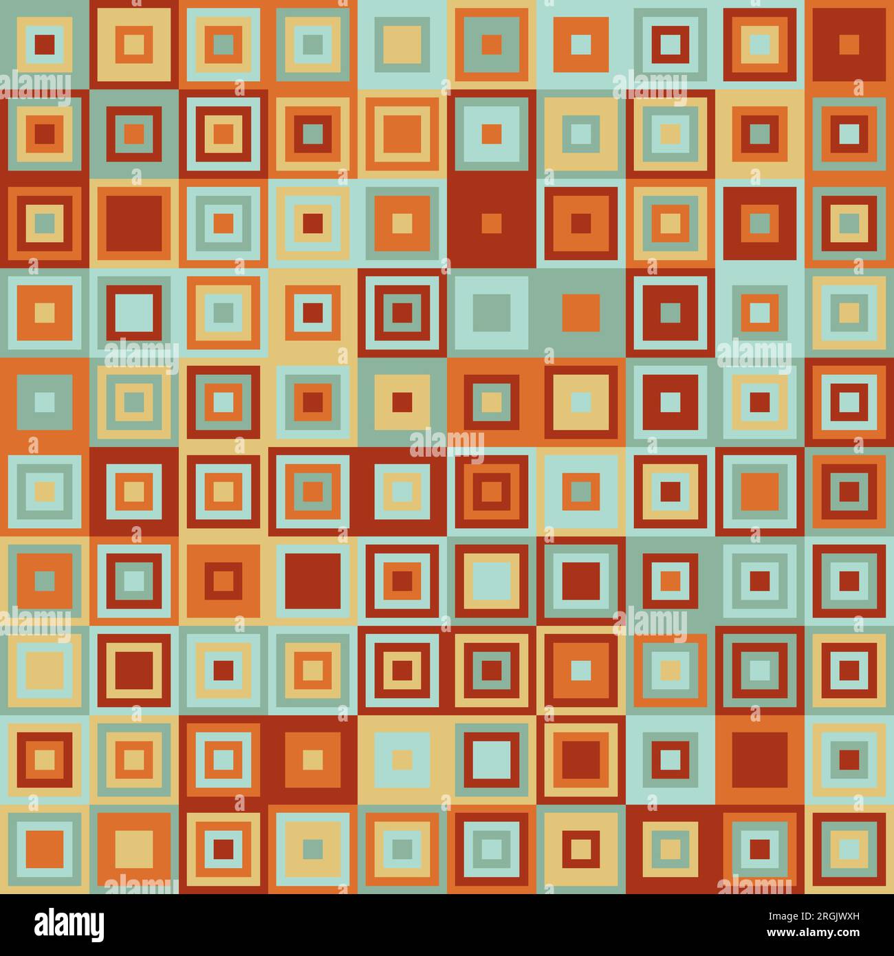 Abstract seamless geometric pattern. Colorful combination of colors in ...