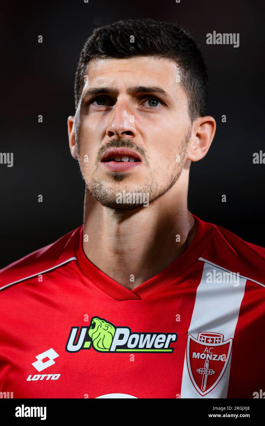 Mirko Maric of AC Monza looks on prior to the Trofeo Silvio Berlusconi ...