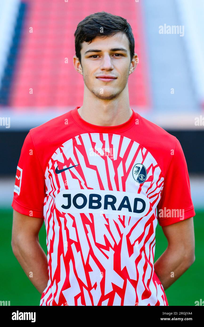 Freiburg, Germany. 10th Aug, 2023. Photo opportunity SC Freiburg season ...