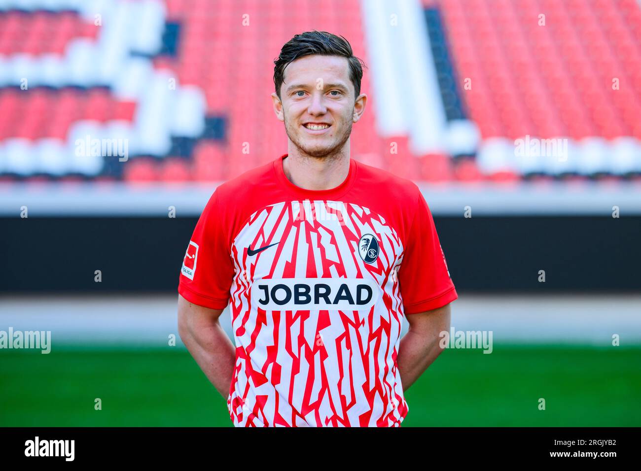 Freiburg, Germany. 10th Aug, 2023. Photo opportunity SC Freiburg season ...