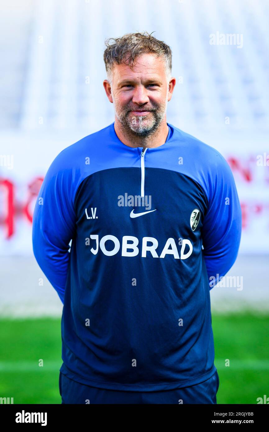 Freiburg, Germany. 10th Aug, 2023. Photo opportunity SC Freiburg season ...