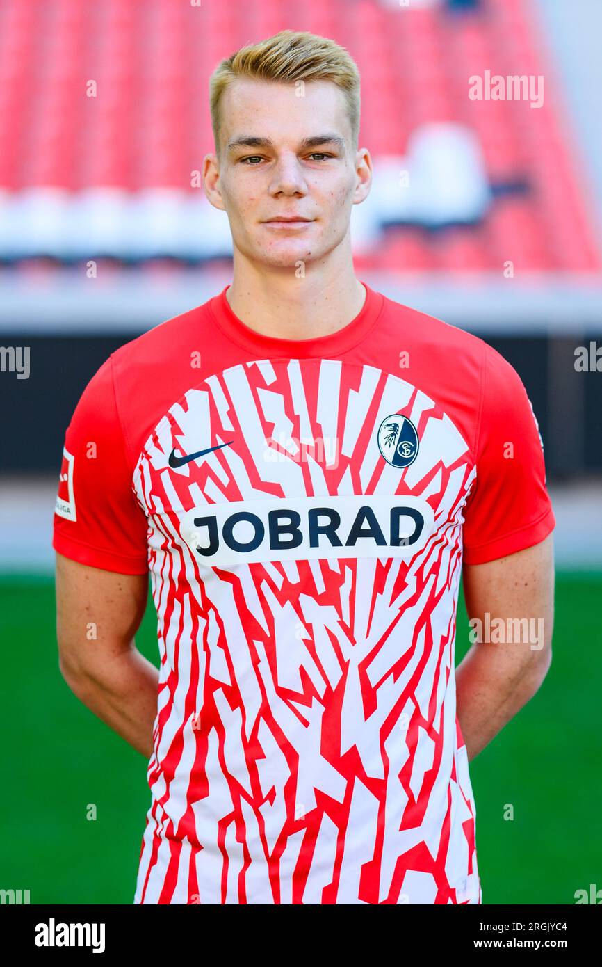 Freiburg, Germany. 10th Aug, 2023. Photo opportunity SC Freiburg season ...