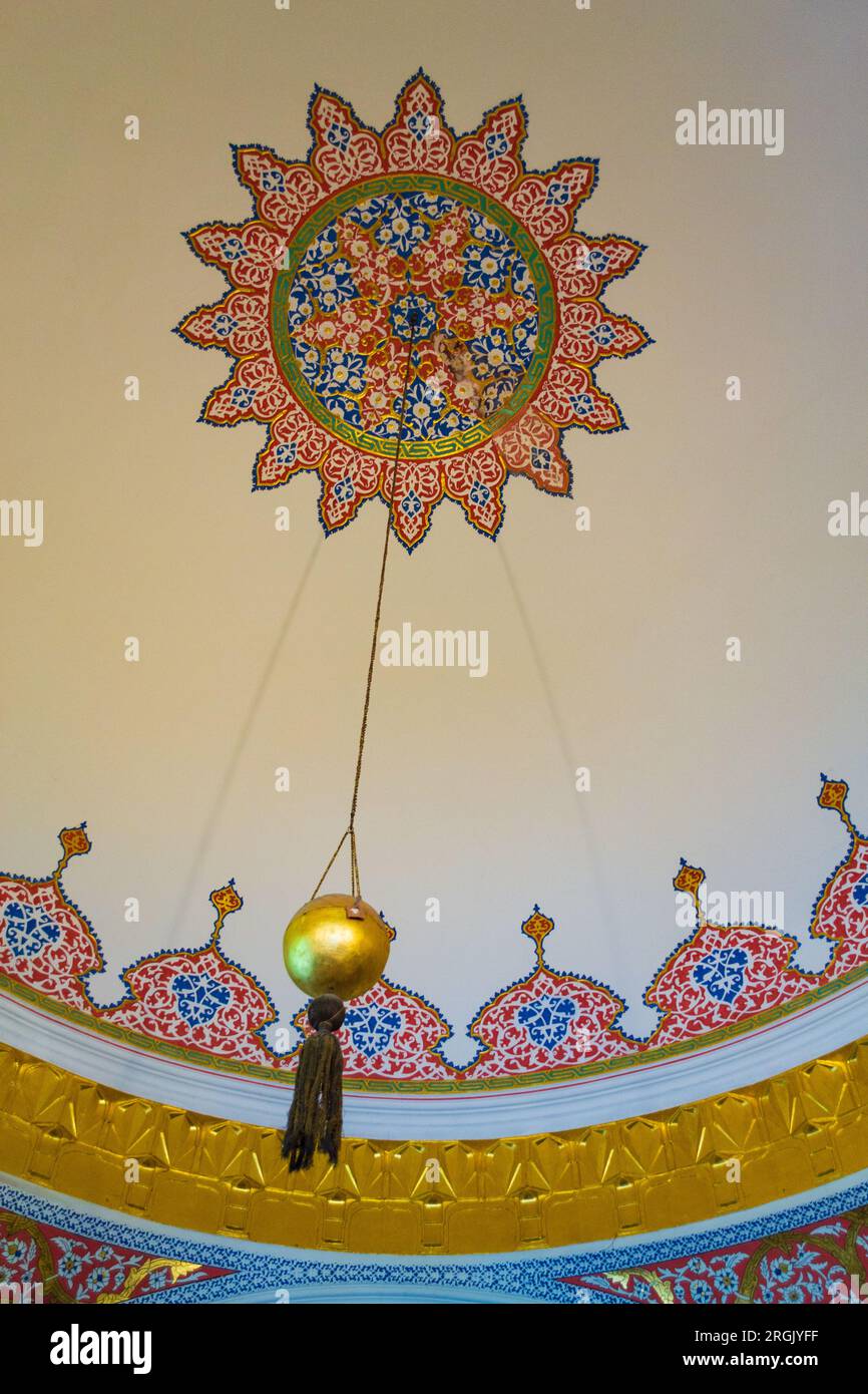 Opulent interior of private audience hall in the Audience Chamber or ...