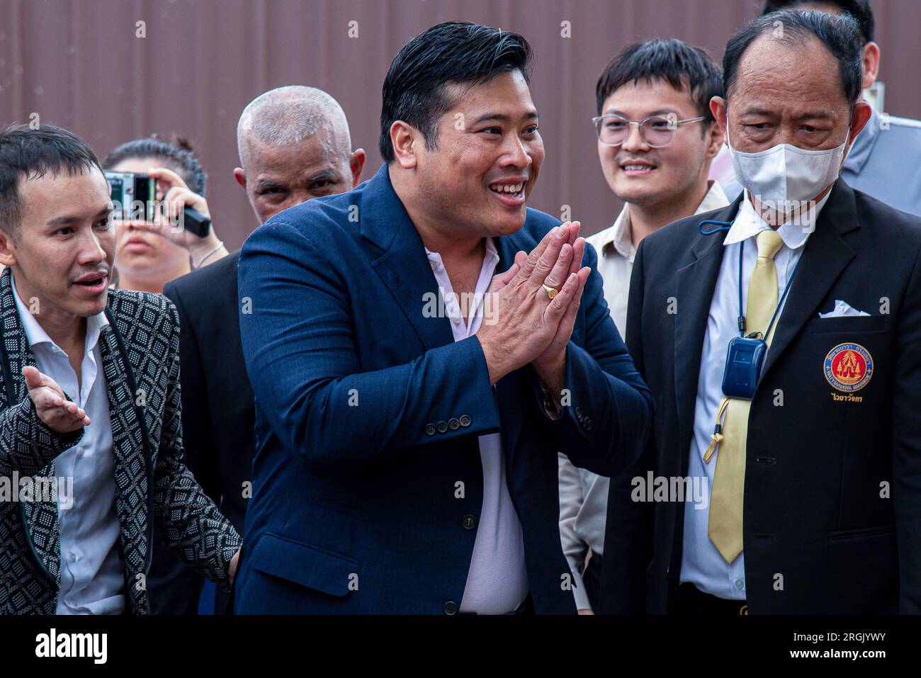 Bangkok, Thailand. 10th Aug, 2023. Vacharaesorn Vivacharawongse, the ...