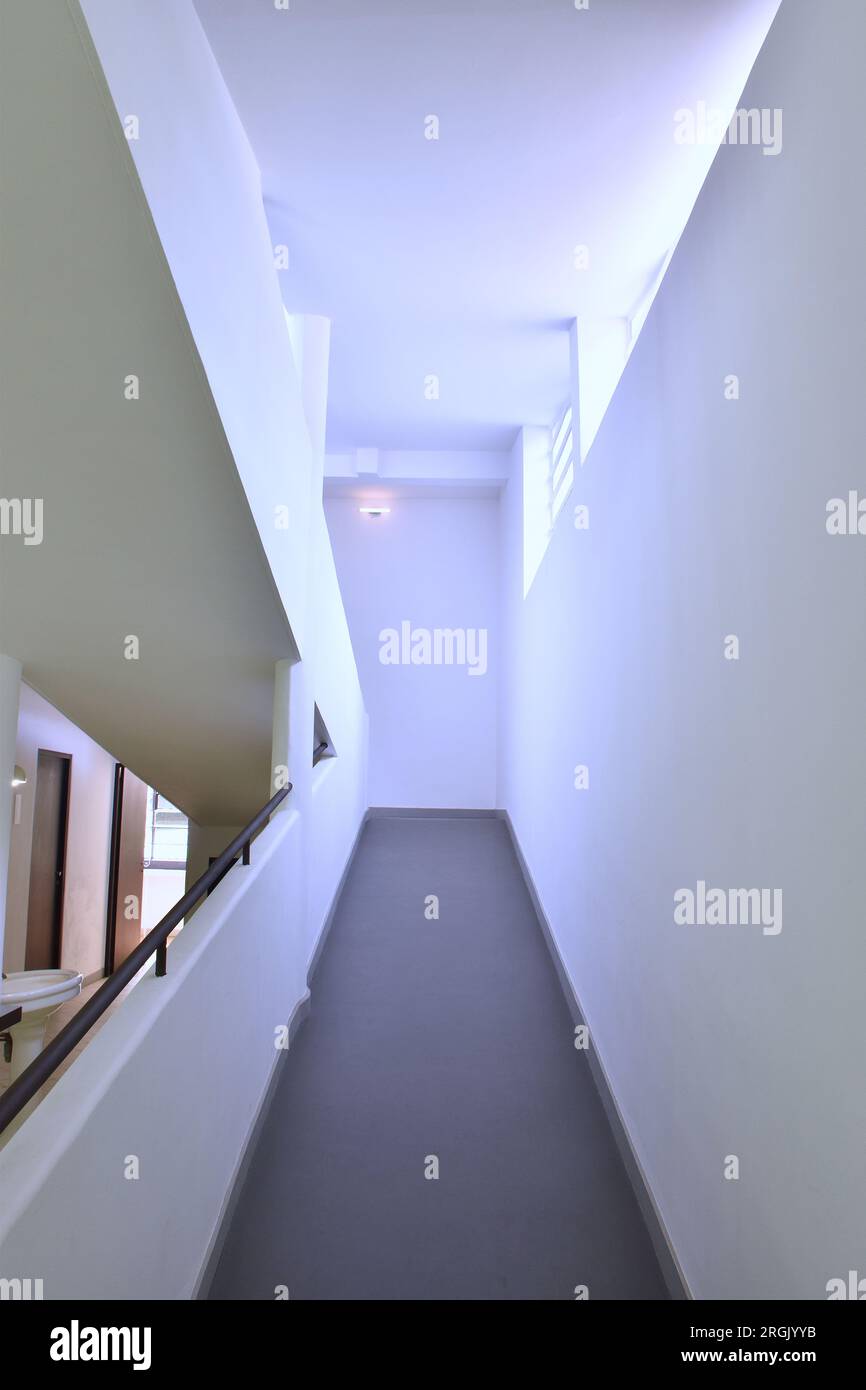 Villa Savoye, a masterpiece of the Modern Movement, architect Le ...