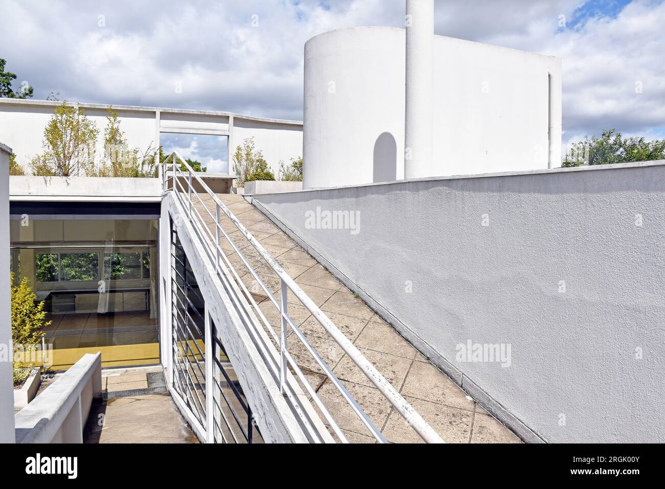 Le Corbusier Villa Savoye Roof Le Corbusier At MoMA: A Love/hate