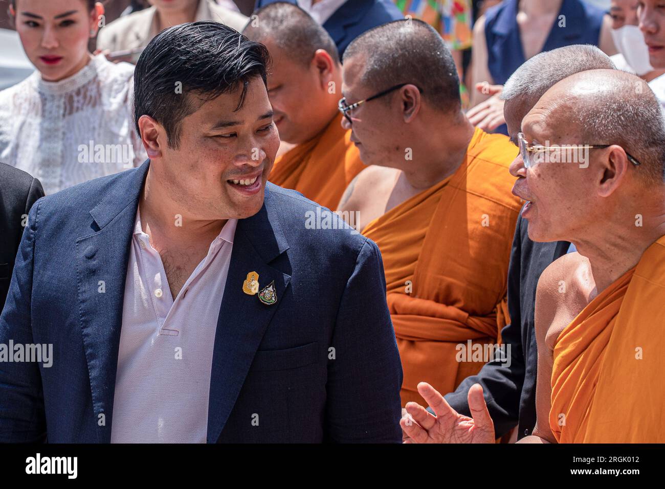 Bangkok, Thailand. 10th Aug, 2023. Vacharaesorn Vivacharawongse, the ...