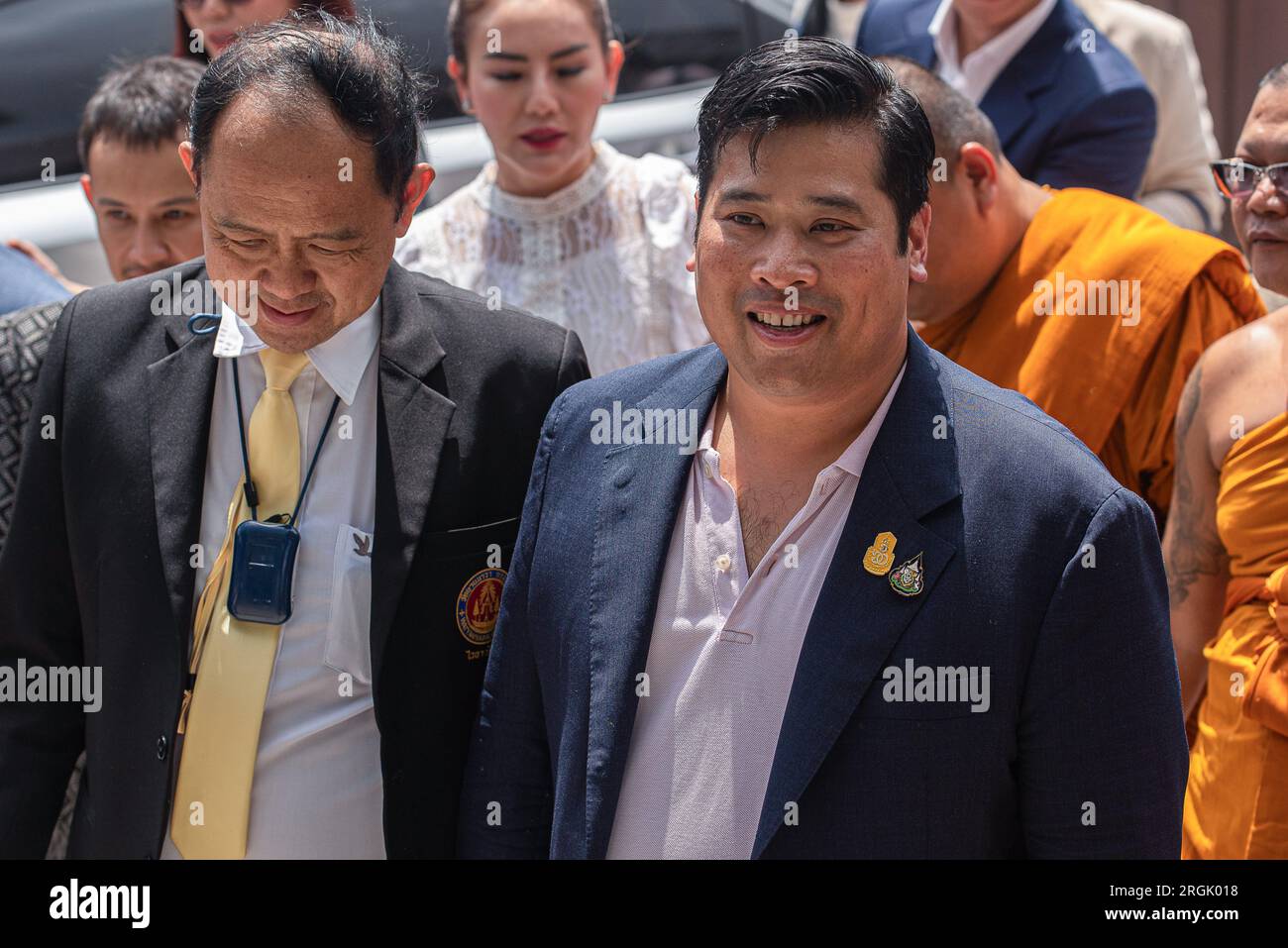 Bangkok, Thailand. 10th Aug, 2023. Vacharaesorn Vivacharawongse, the ...