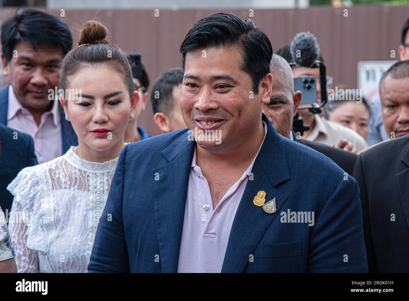 Bangkok, Thailand. 10th Aug, 2023. Vacharaesorn Vivacharawongse, the ...