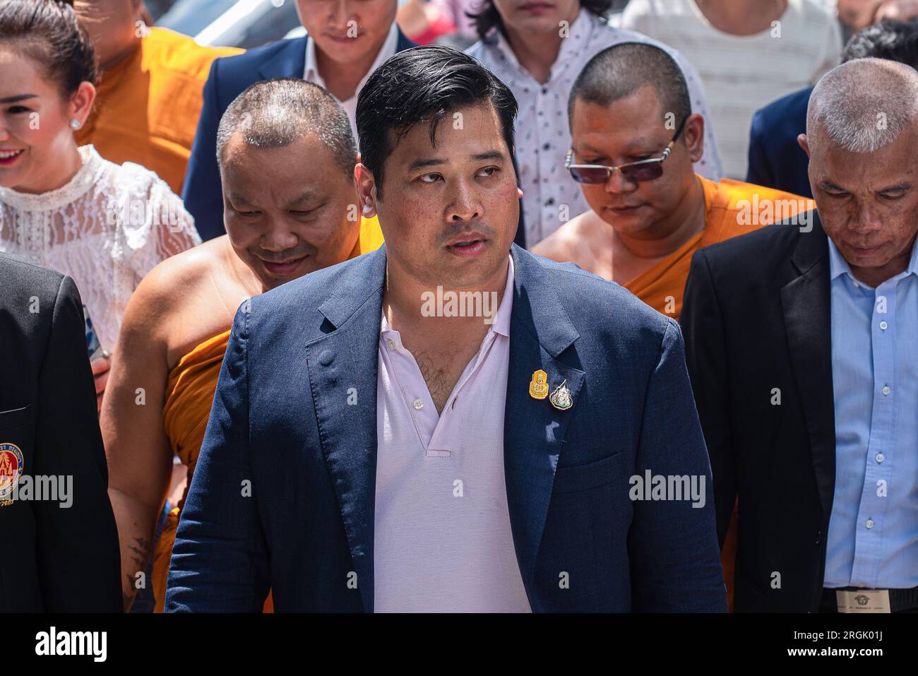 Bangkok, Thailand. 10th Aug, 2023. Vacharaesorn Vivacharawongse, the ...