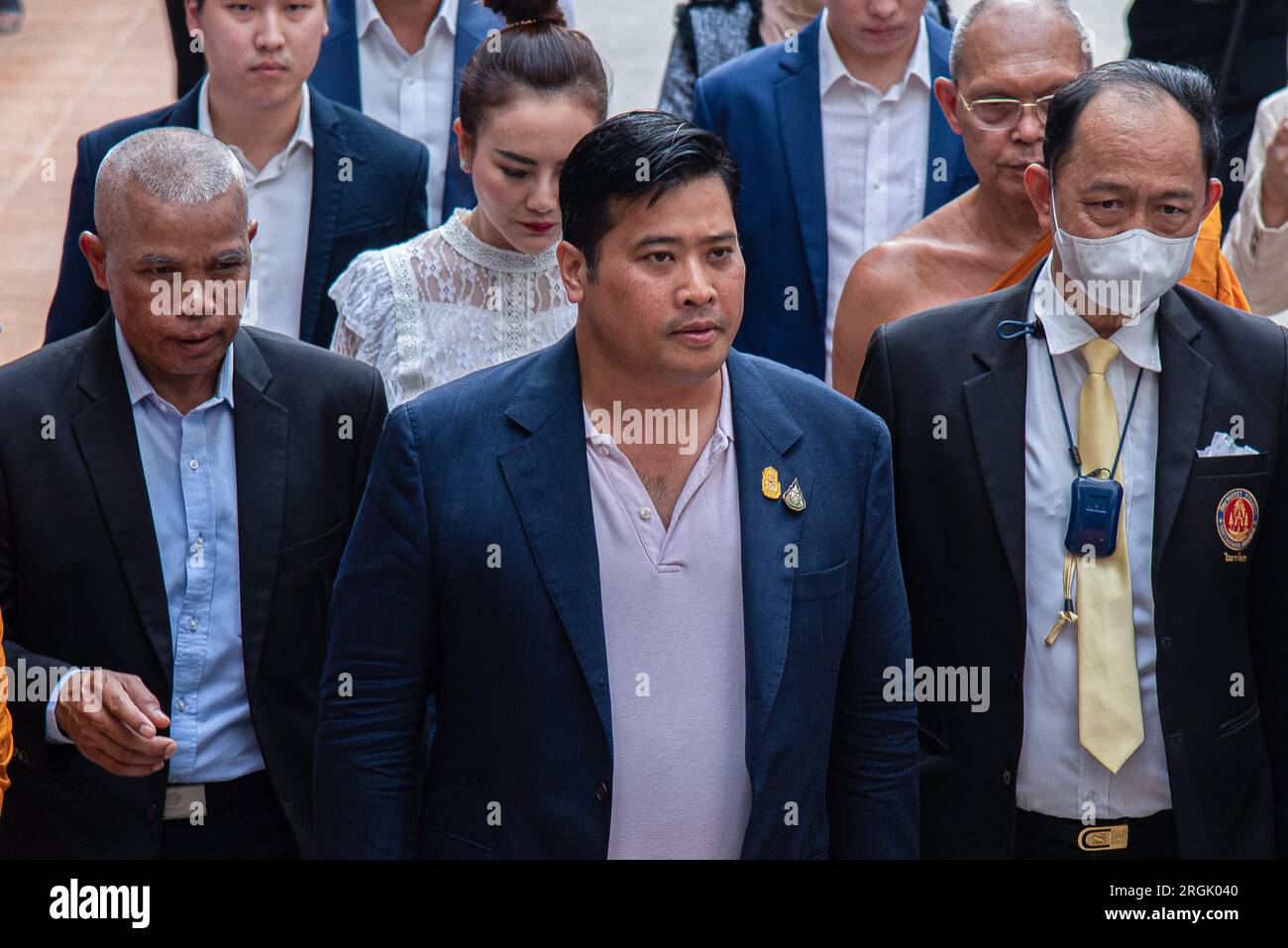 Bangkok, Thailand. 10th Aug, 2023. Vacharaesorn Vivacharawongse, the ...