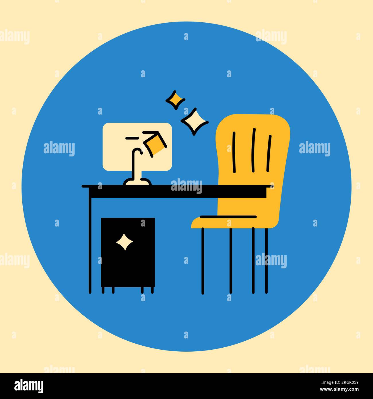 Commercial cleaning black line icon. Pictogram for web page, mobile app ...