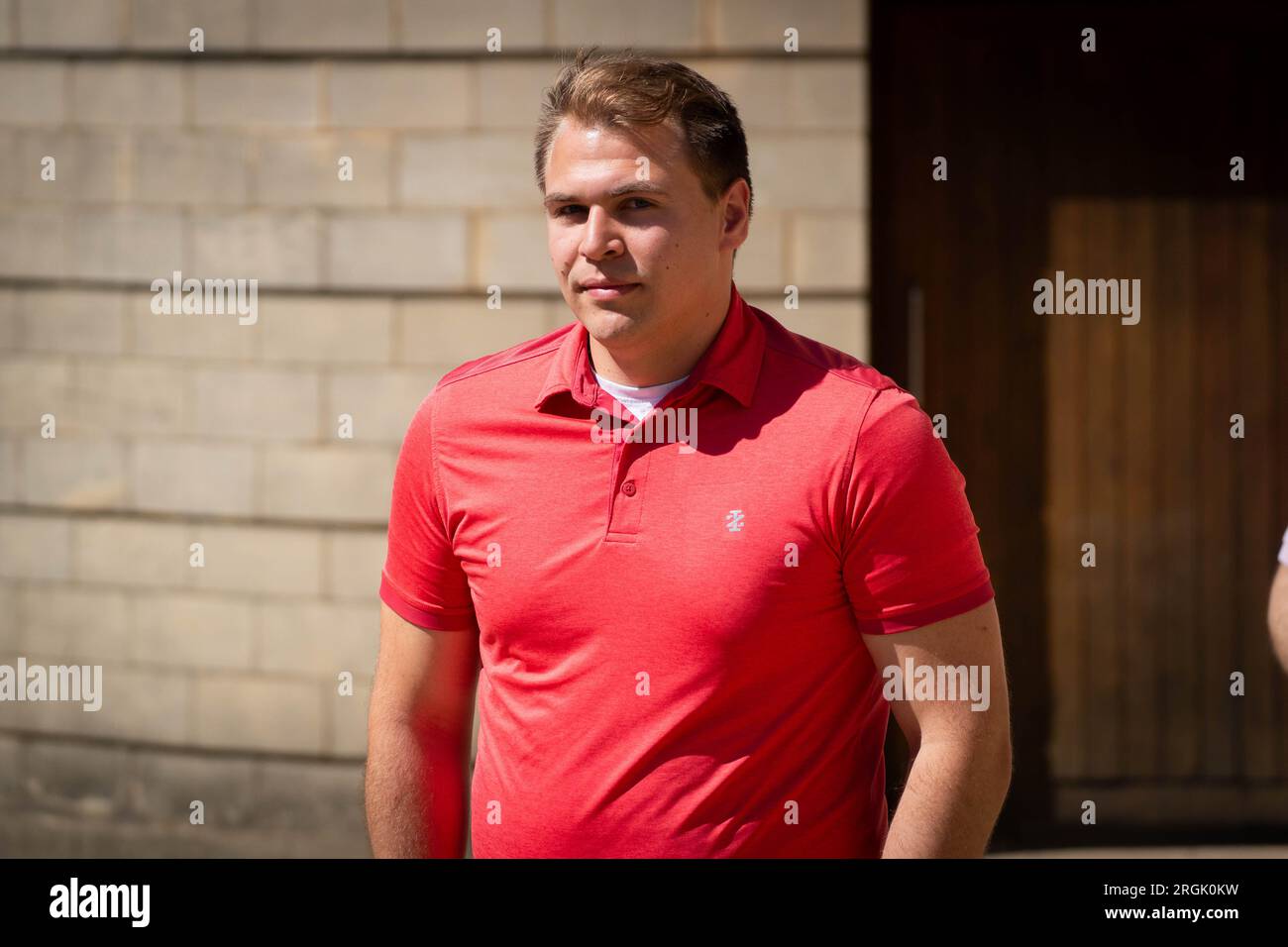 US airman Keiran Lee Bogstad, 22, leaves Northampton Crown and County ...