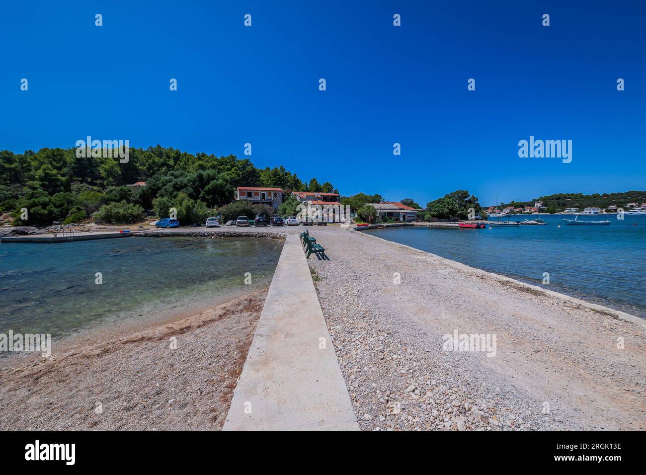 Gradina bay korcula croatia hi-res stock photography and images - Alamy