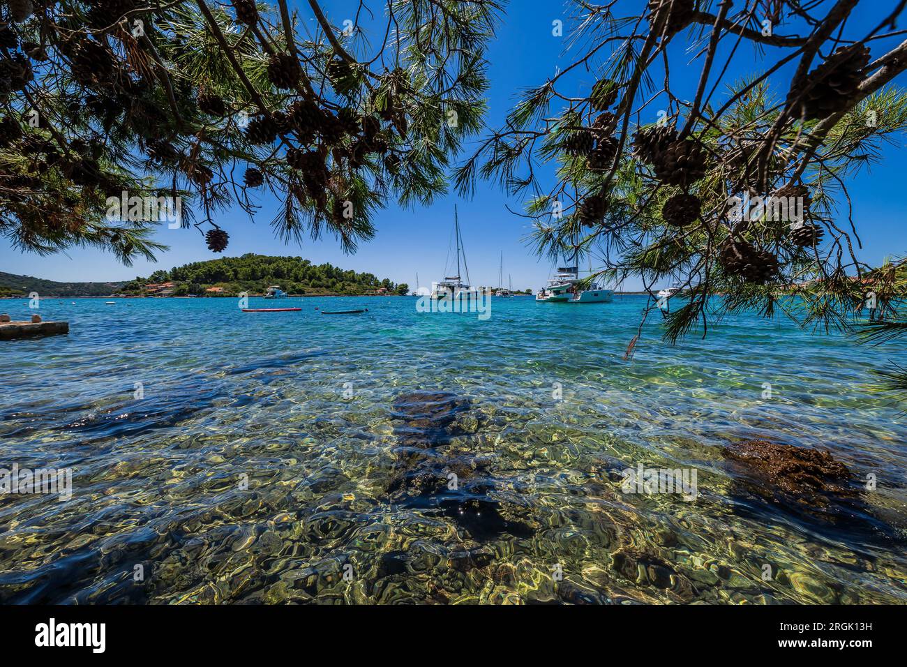 Gradina bay korcula croatia hi-res stock photography and images - Alamy