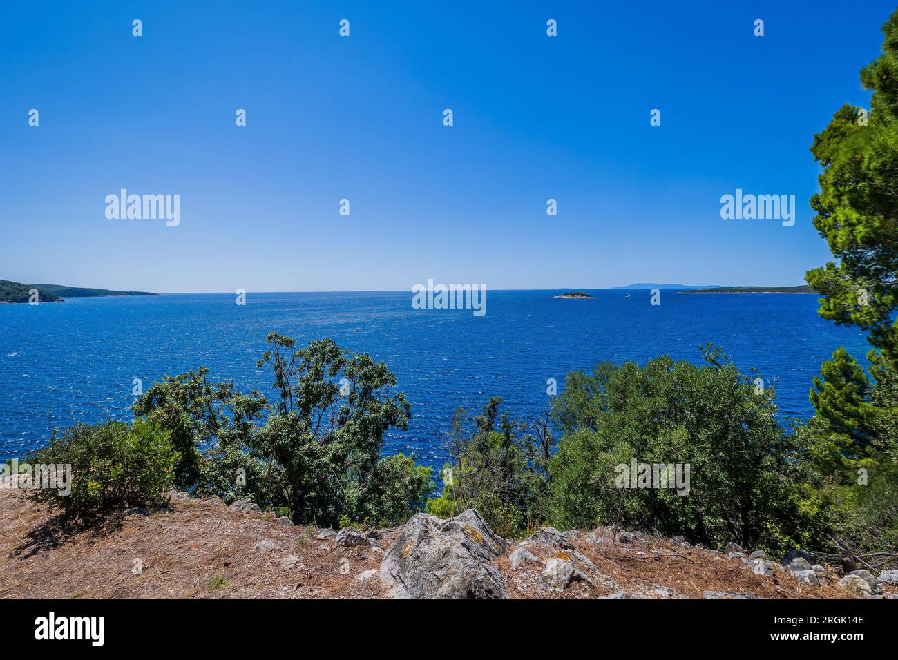 Gradina bay korcula croatia hi-res stock photography and images - Alamy