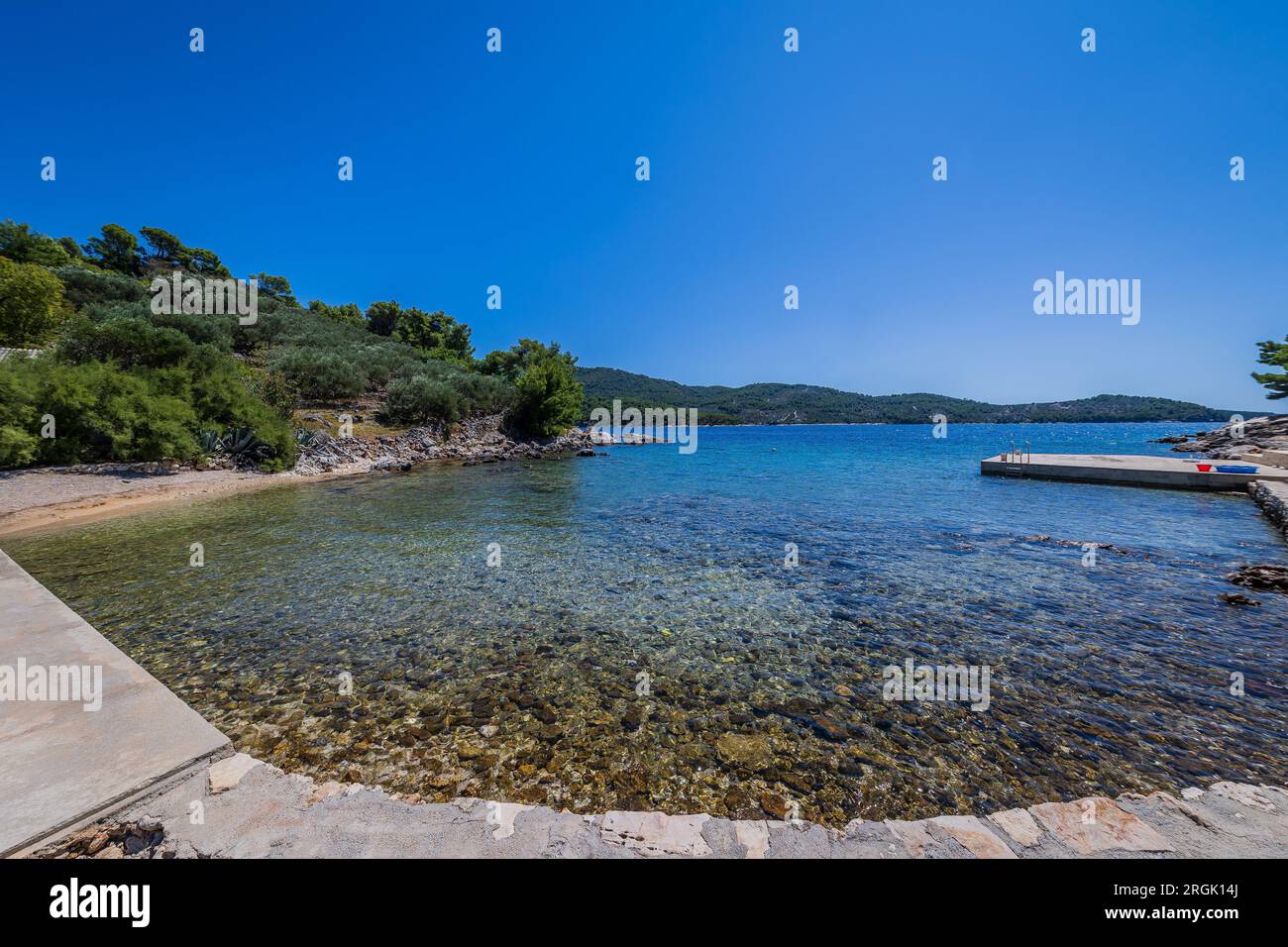 Gradina bay korcula croatia hi-res stock photography and images - Alamy