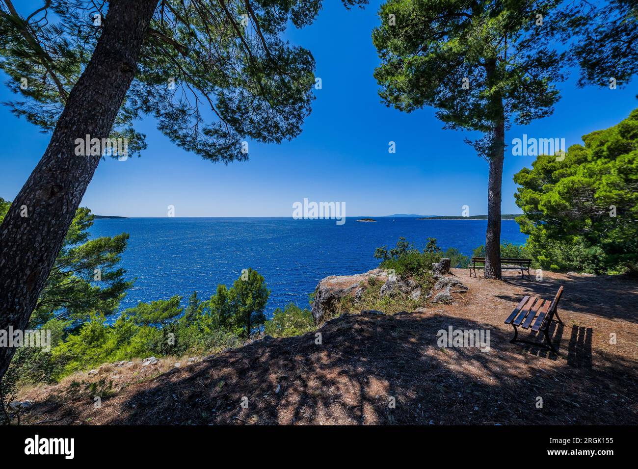 Gradina bay korcula croatia hi-res stock photography and images - Alamy