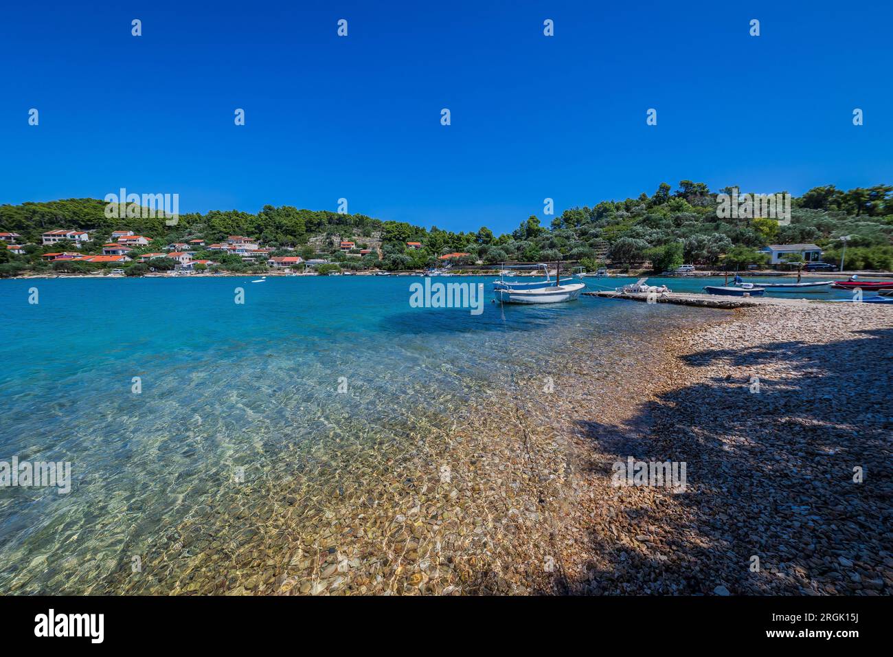 Gradina bay korcula croatia hi-res stock photography and images - Alamy