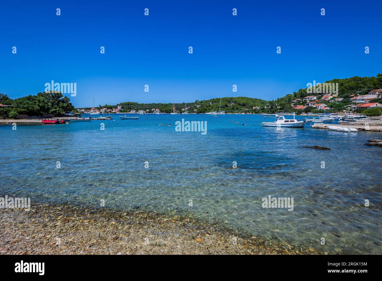 Gradina bay korcula croatia hi-res stock photography and images - Alamy