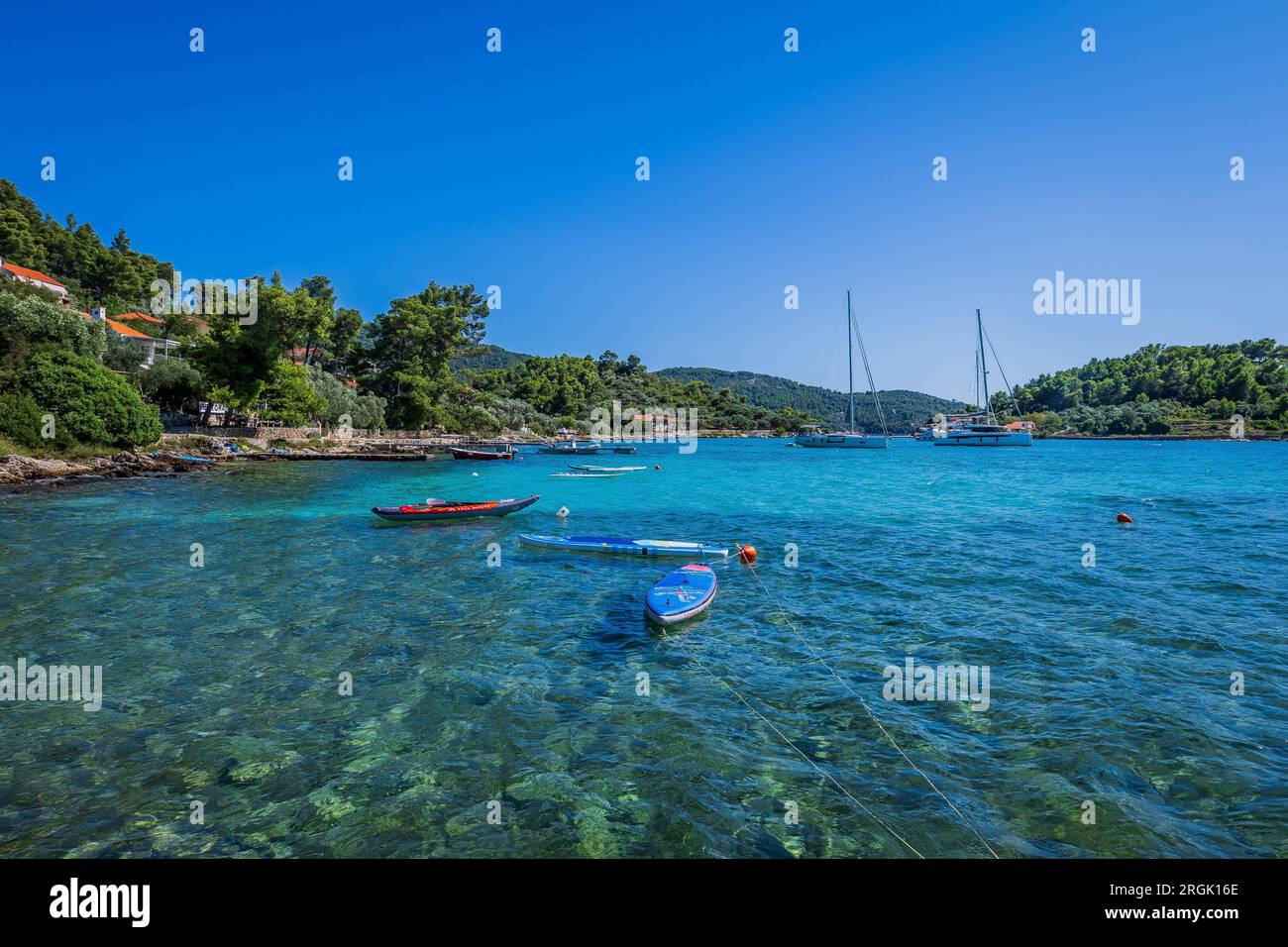 Gradina bay korcula croatia hi-res stock photography and images - Alamy