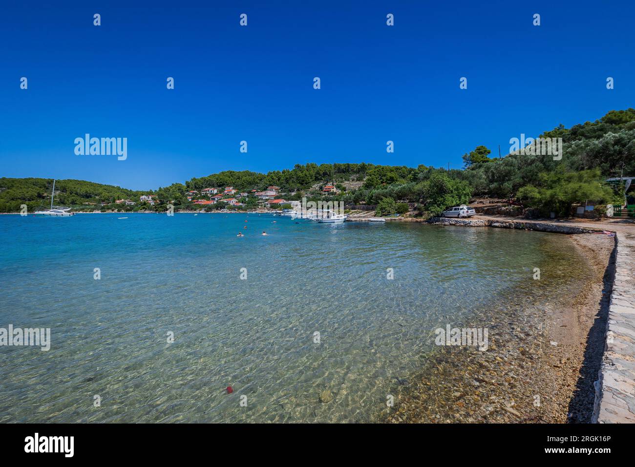 Gradina bay korcula croatia hi-res stock photography and images - Alamy