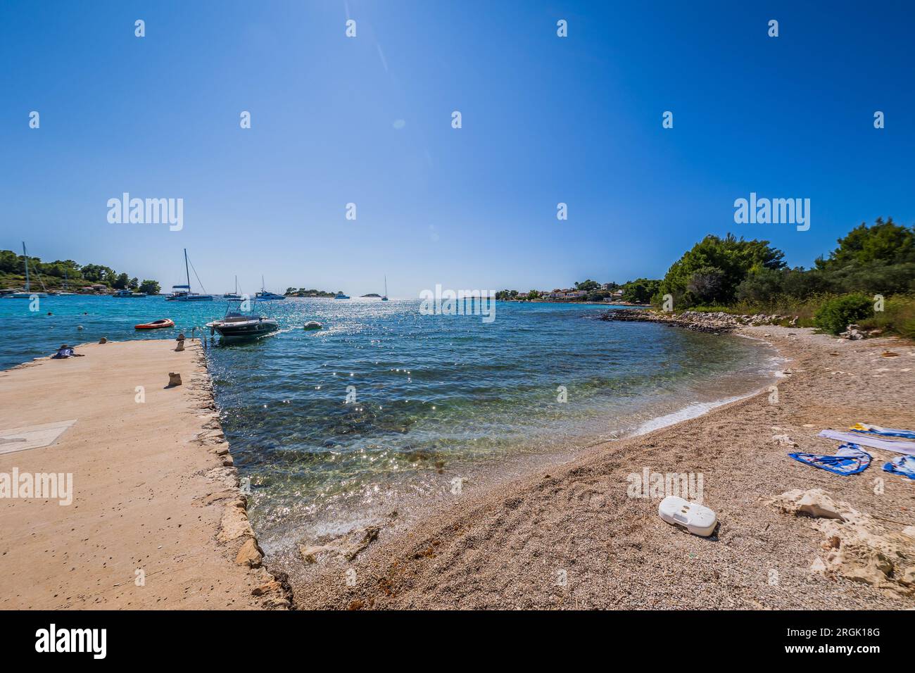Gradina bay korcula croatia hi-res stock photography and images - Alamy