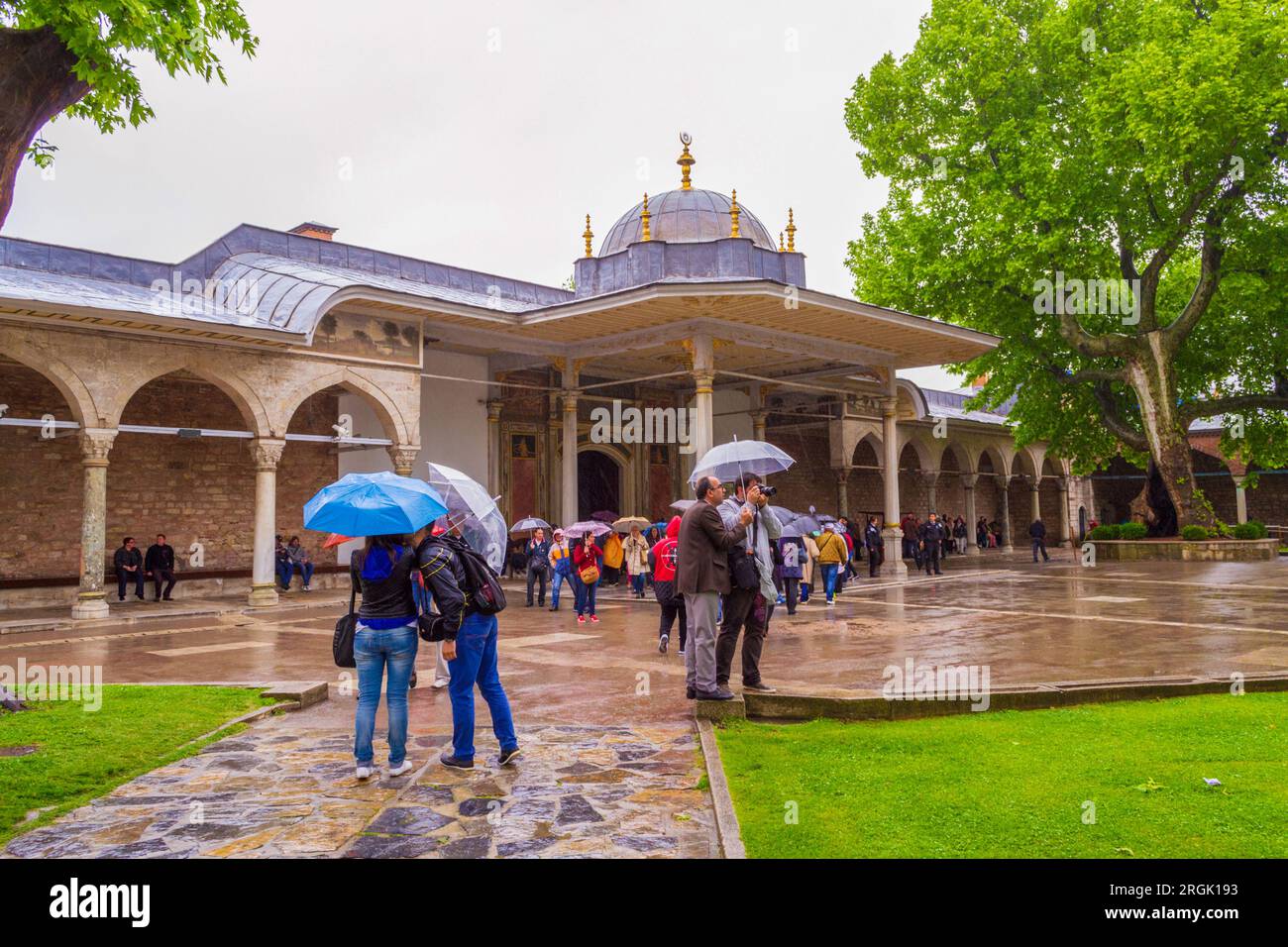 The Audience Chamber behind the Gate of Felicity.it is an Ottoman kiosk ...