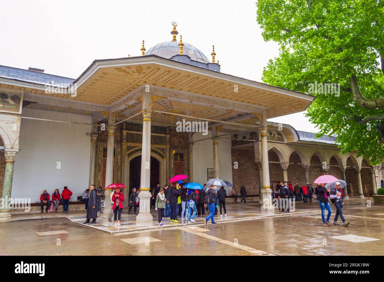 The Audience Chamber behind the Gate of Felicity.it is an Ottoman kiosk ...