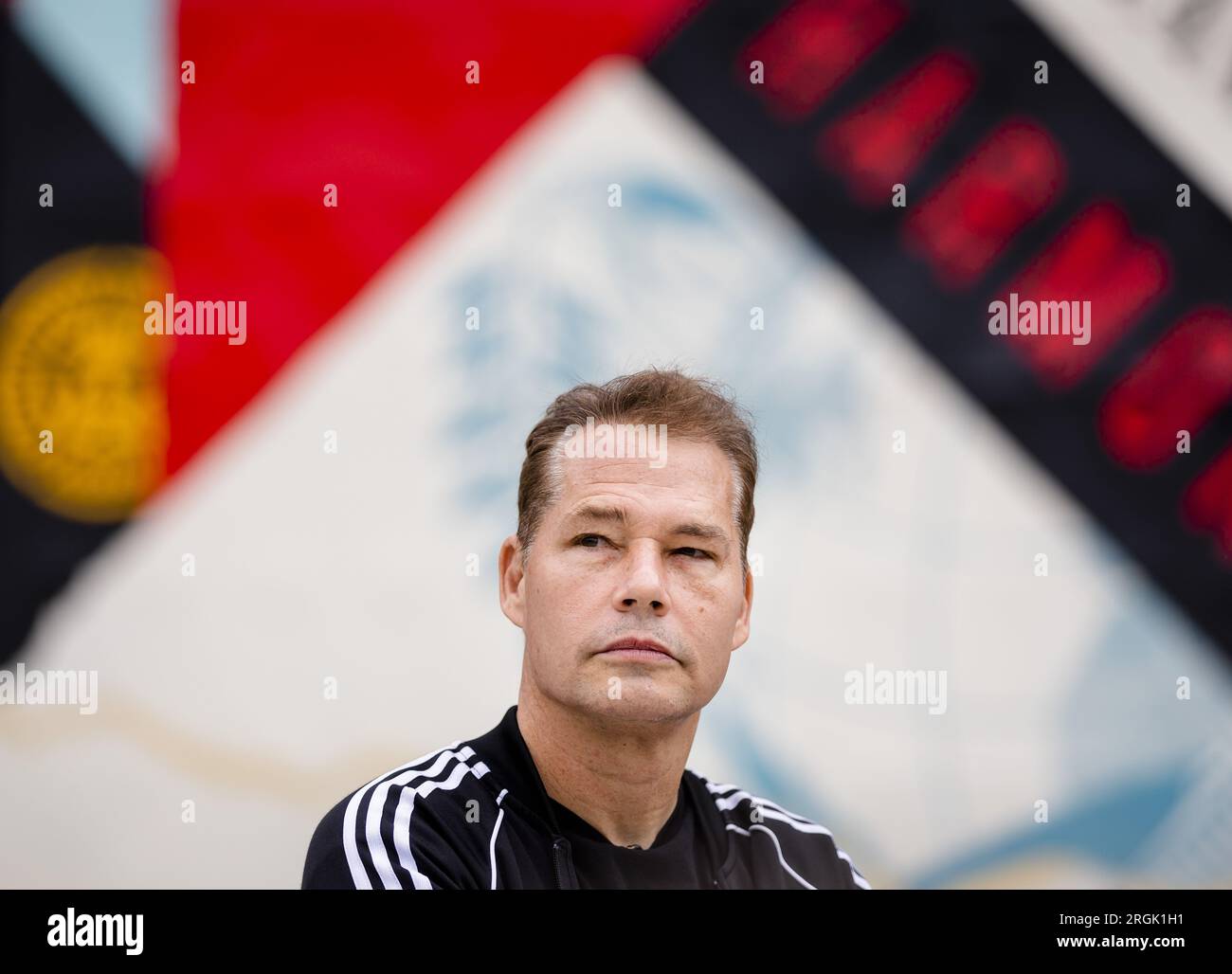 AMSTERDAM - Street artist Shepard Fairey during the unveiling of his ...