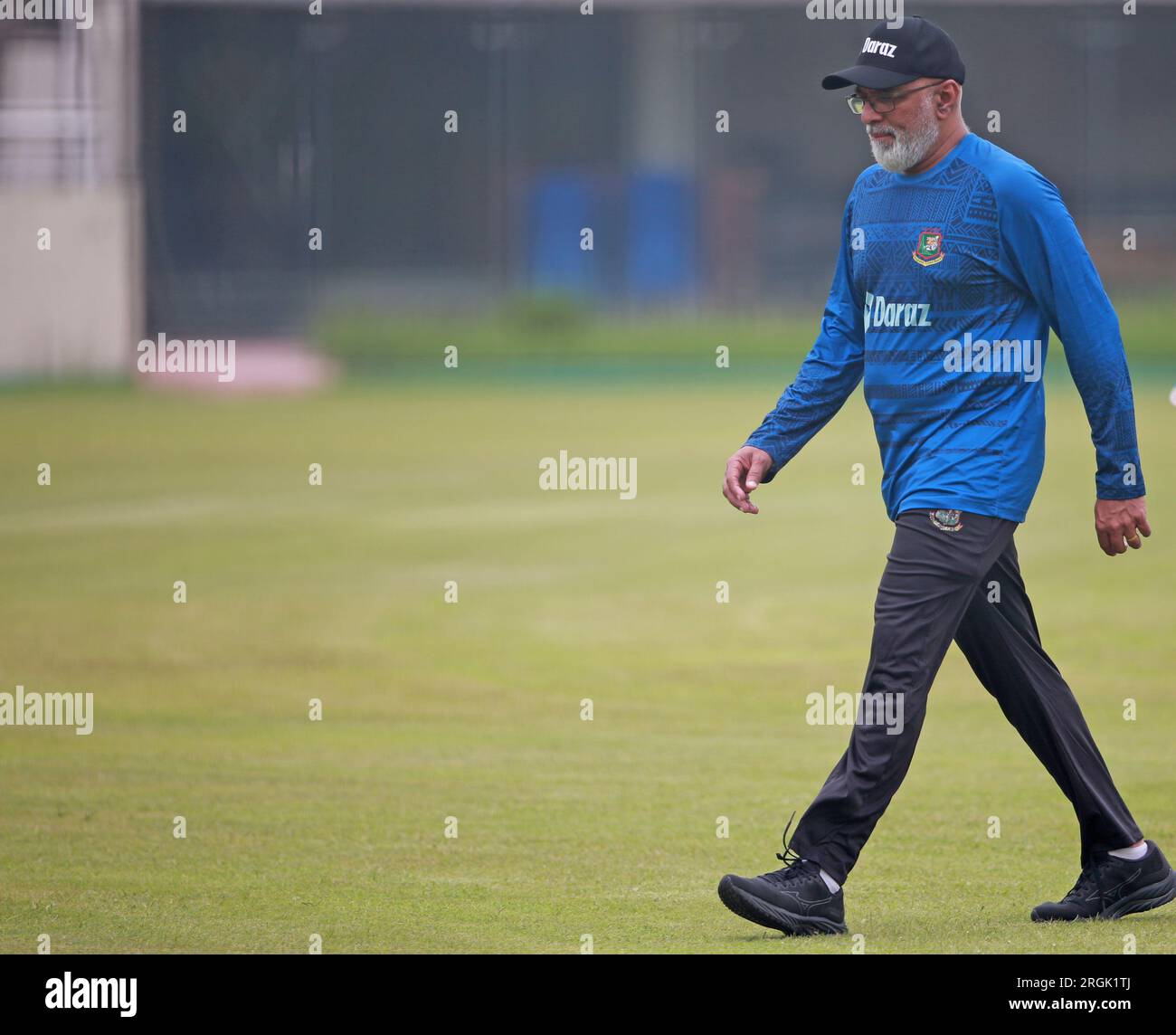Head Coach Chandika Hathurusingha during the Bangladeshi national ...