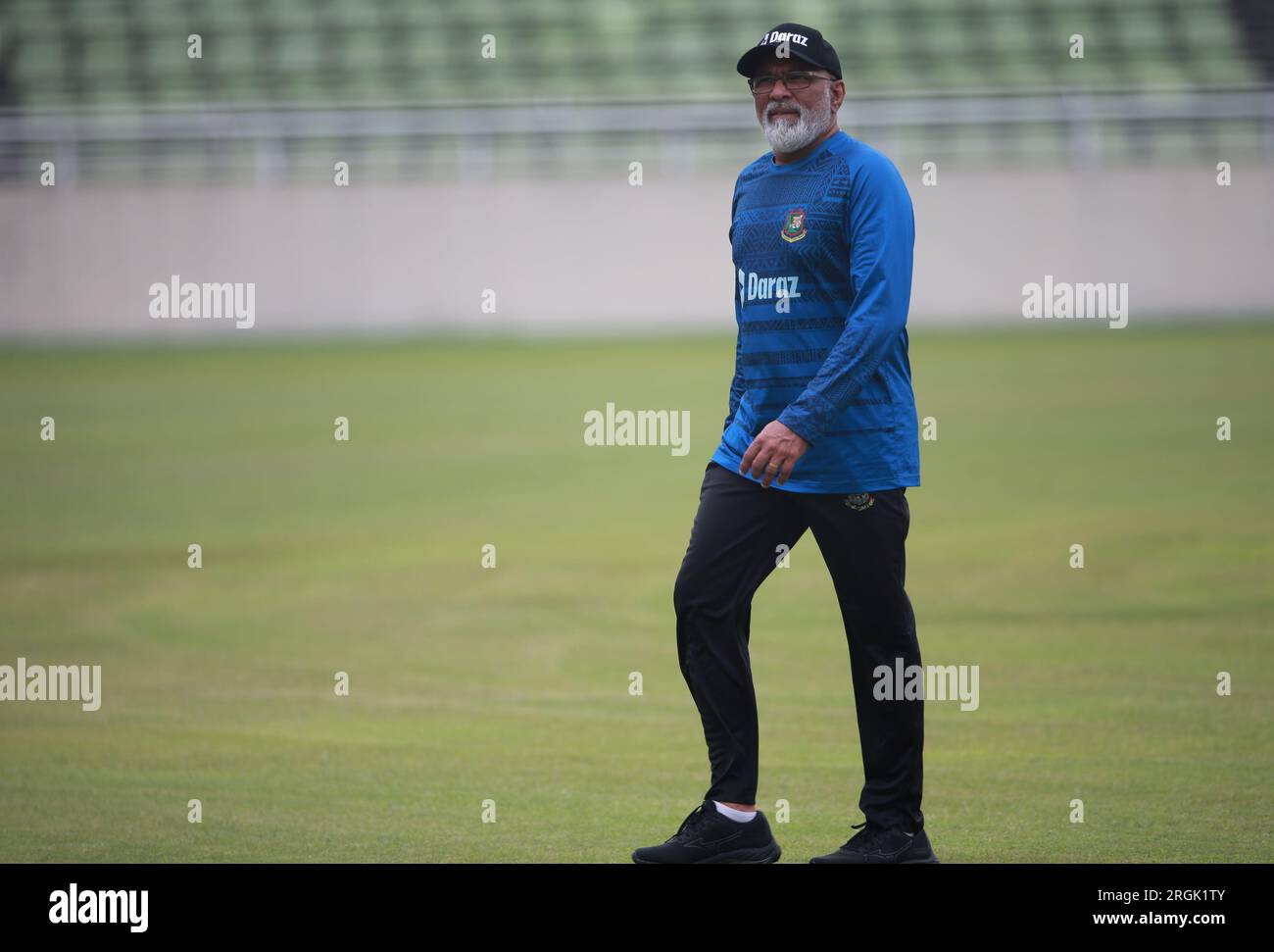 Head Coach Chandika Hathurusingha during the Bangladeshi national ...
