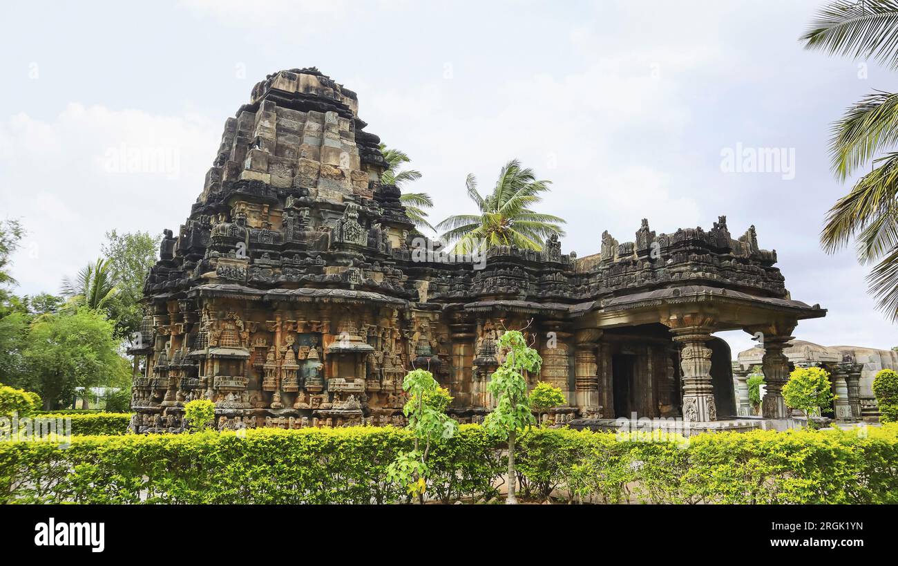 View of Kaleshwara Swami Temple, Hire Hadagali, Ballari, Karnataka ...
