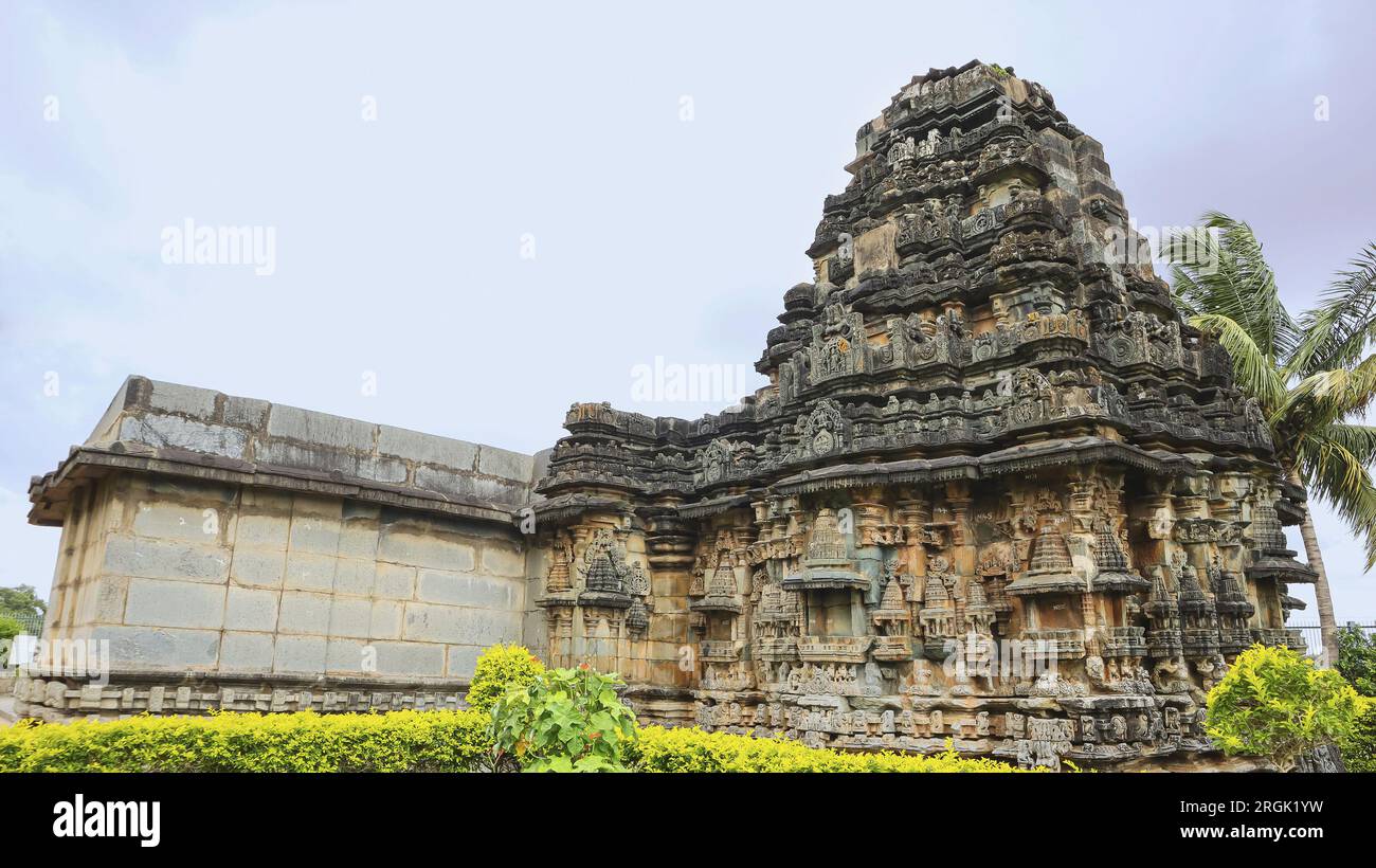 View of Kaleshwara Swami Temple, Hire Hadagali, Ballari, Karnataka ...