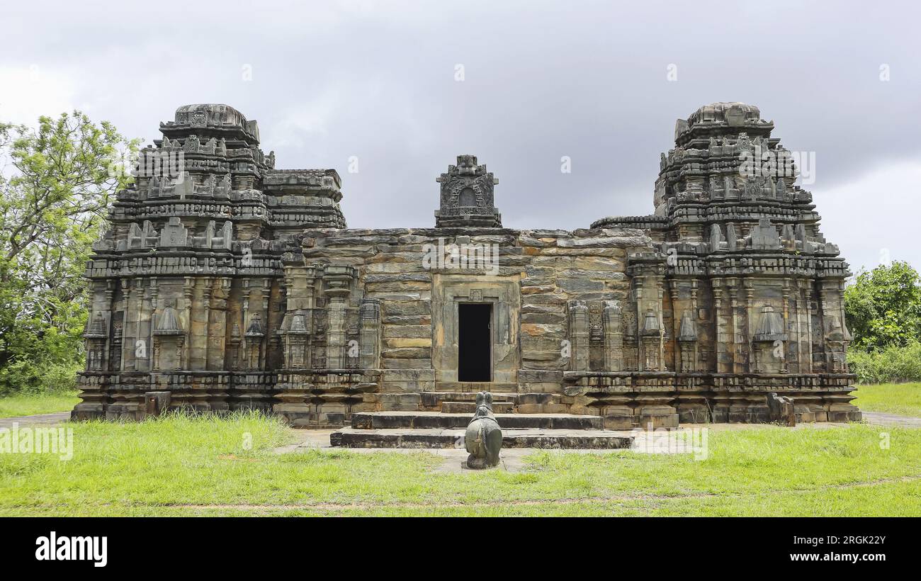 Front View of Trimurti Narayana Temple, Bandalike, Shimoga, Karnataka ...
