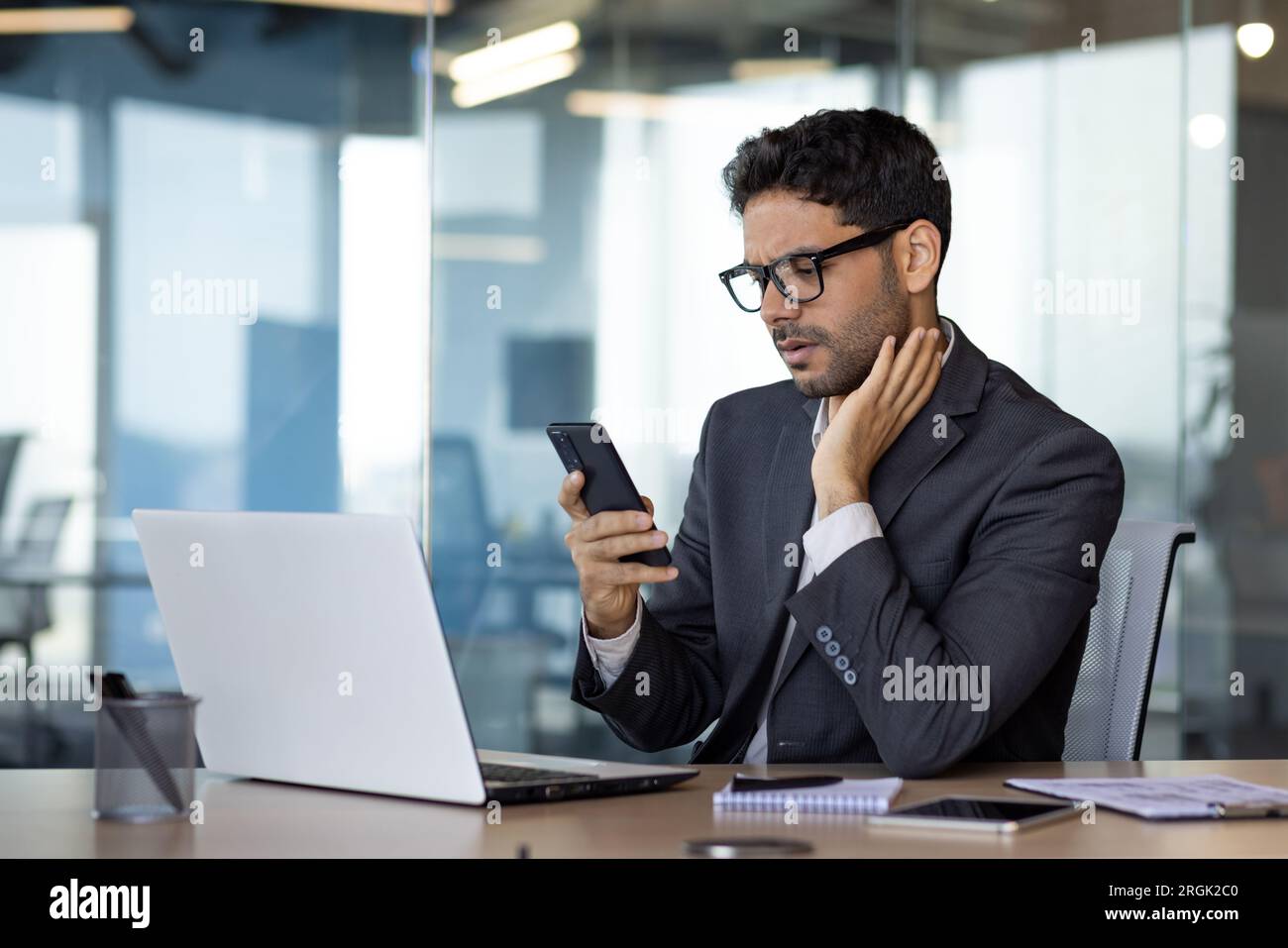 Frustrated Person On Phone