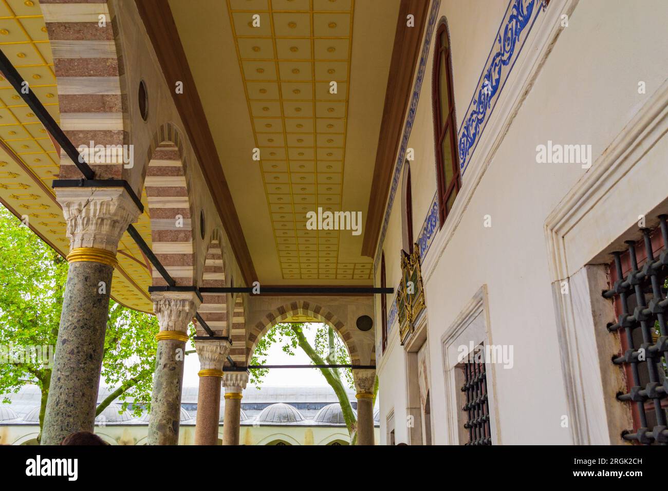 The Audience Chamber behind the Gate of Felicity.it is an Ottoman kiosk ...