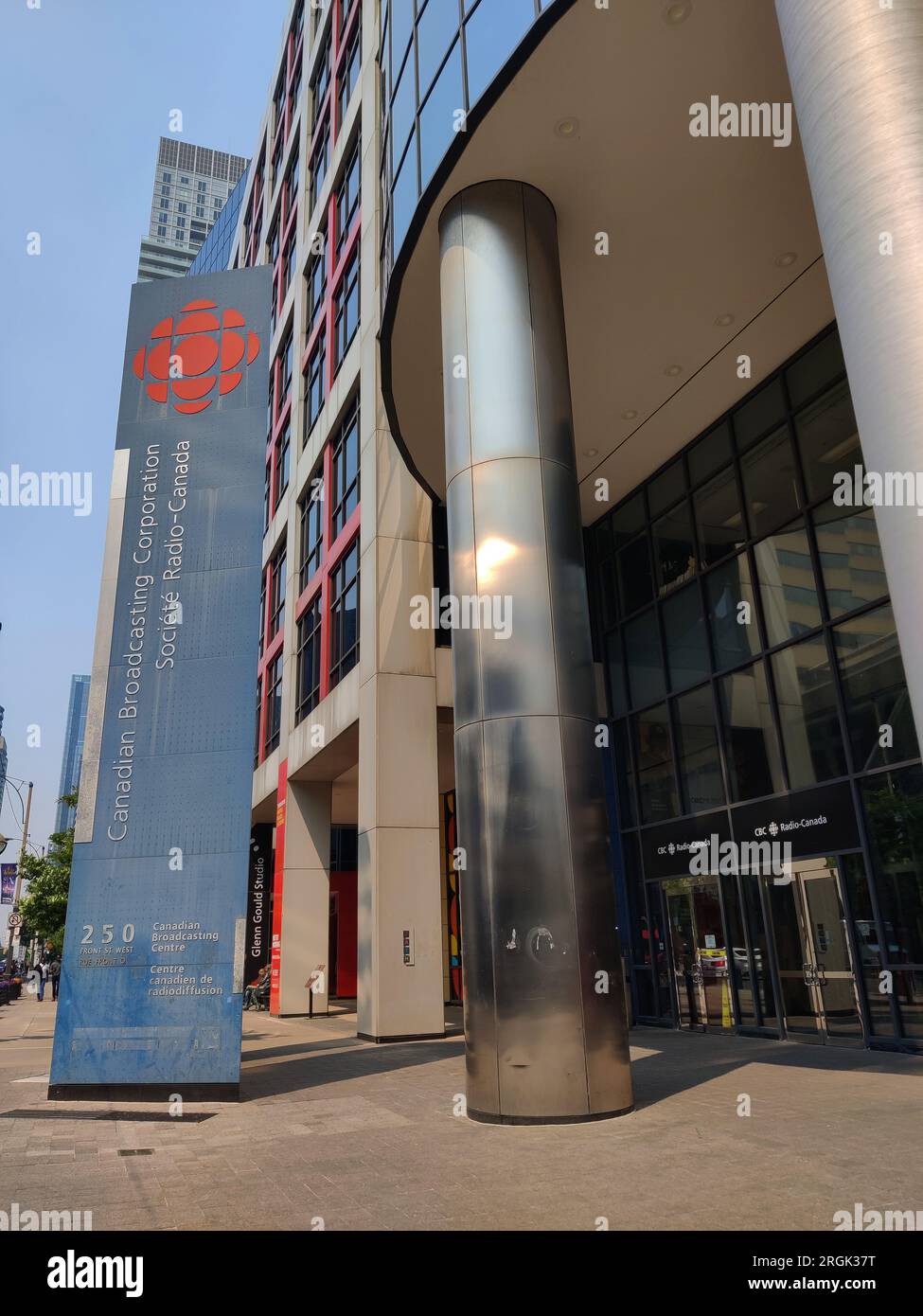 Canadian broadcasting centre hi-res stock photography and images - Alamy