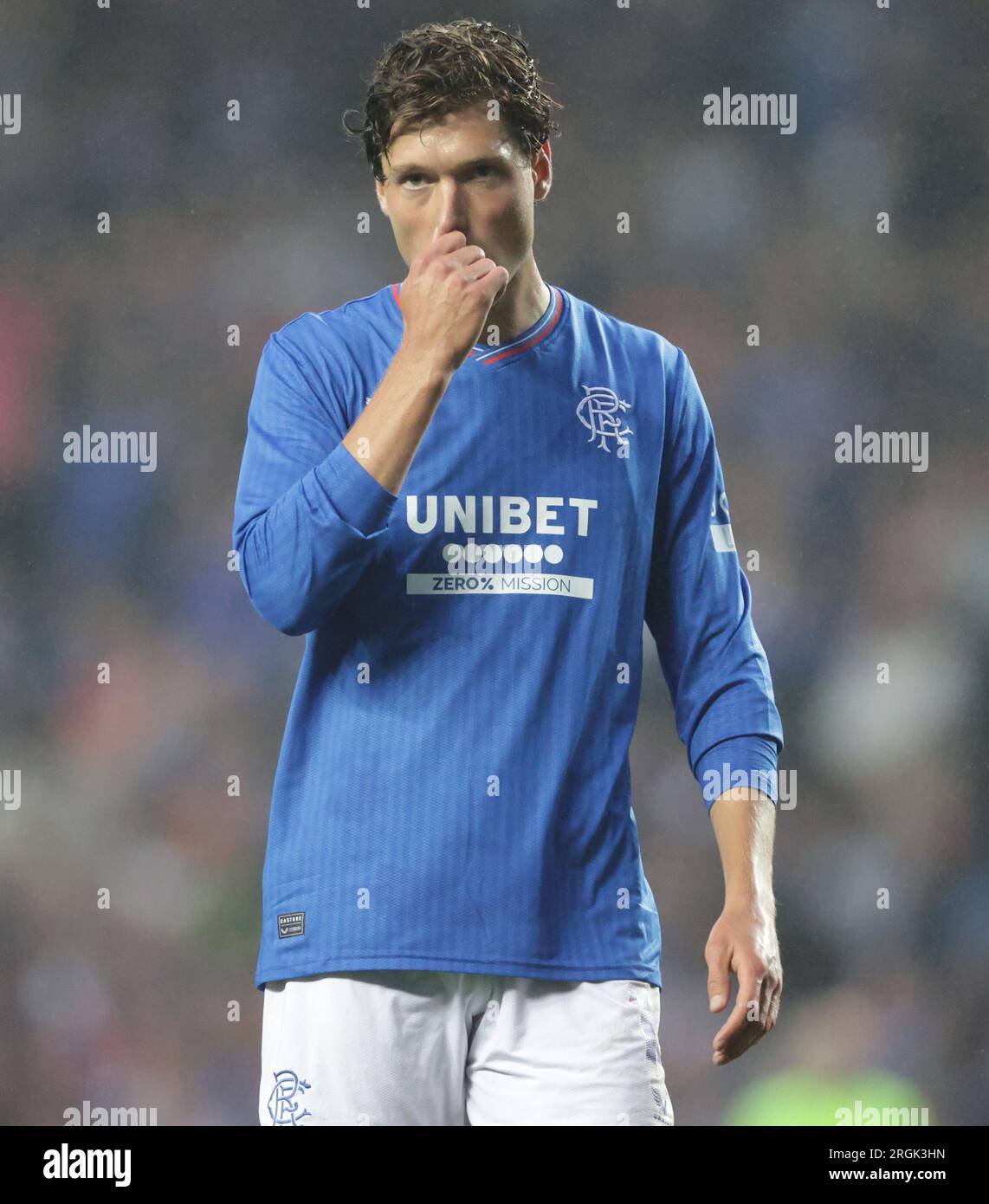 Rangers Sam Lammers during the UEFA Champions League third qualifying ...