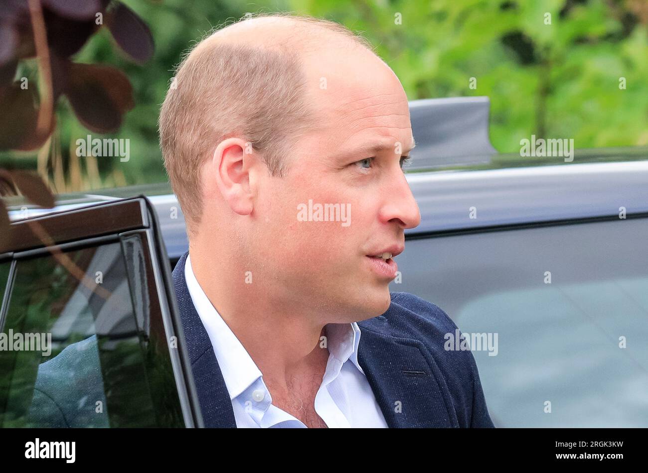 Prince william bald head hi-res stock photography and images - Alamy