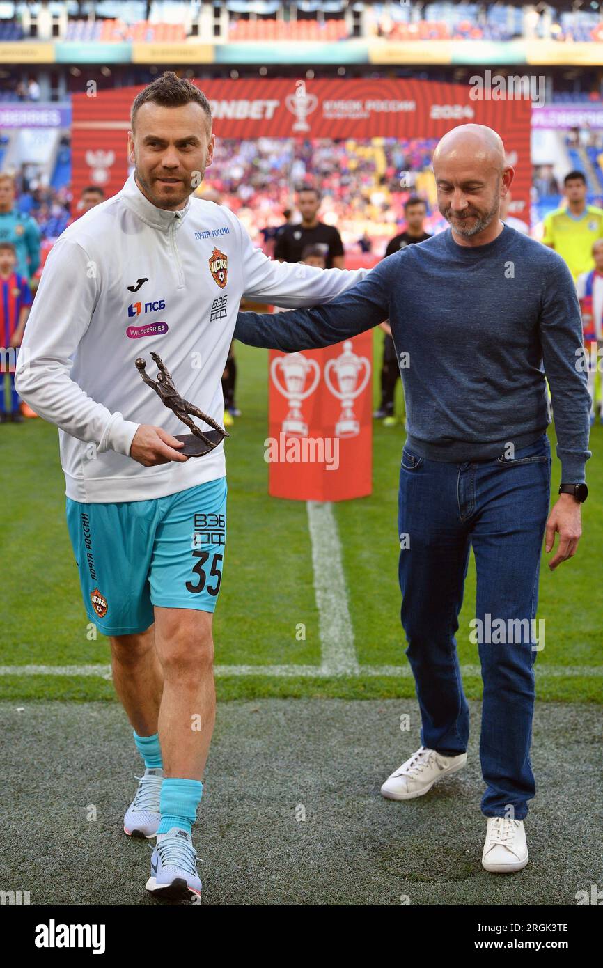 Moscow, Russia. 09th Aug, 2023. The ceremony of presenting the ...