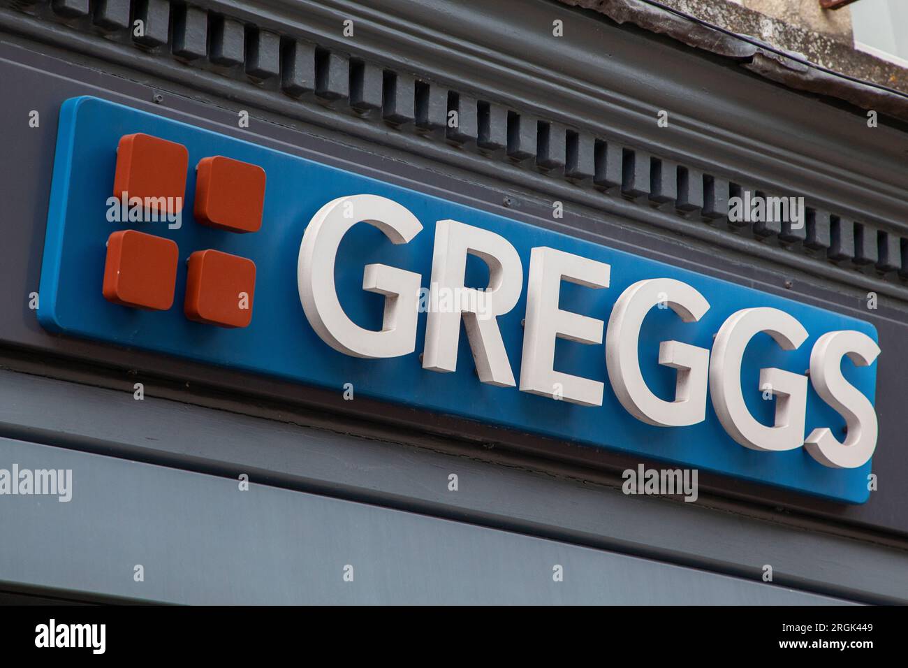A greggs logo hi-res stock photography and images - Alamy